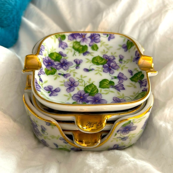 Lefton | Accents | Lefton China Vintage 5 Piece Floral Porcelain ...